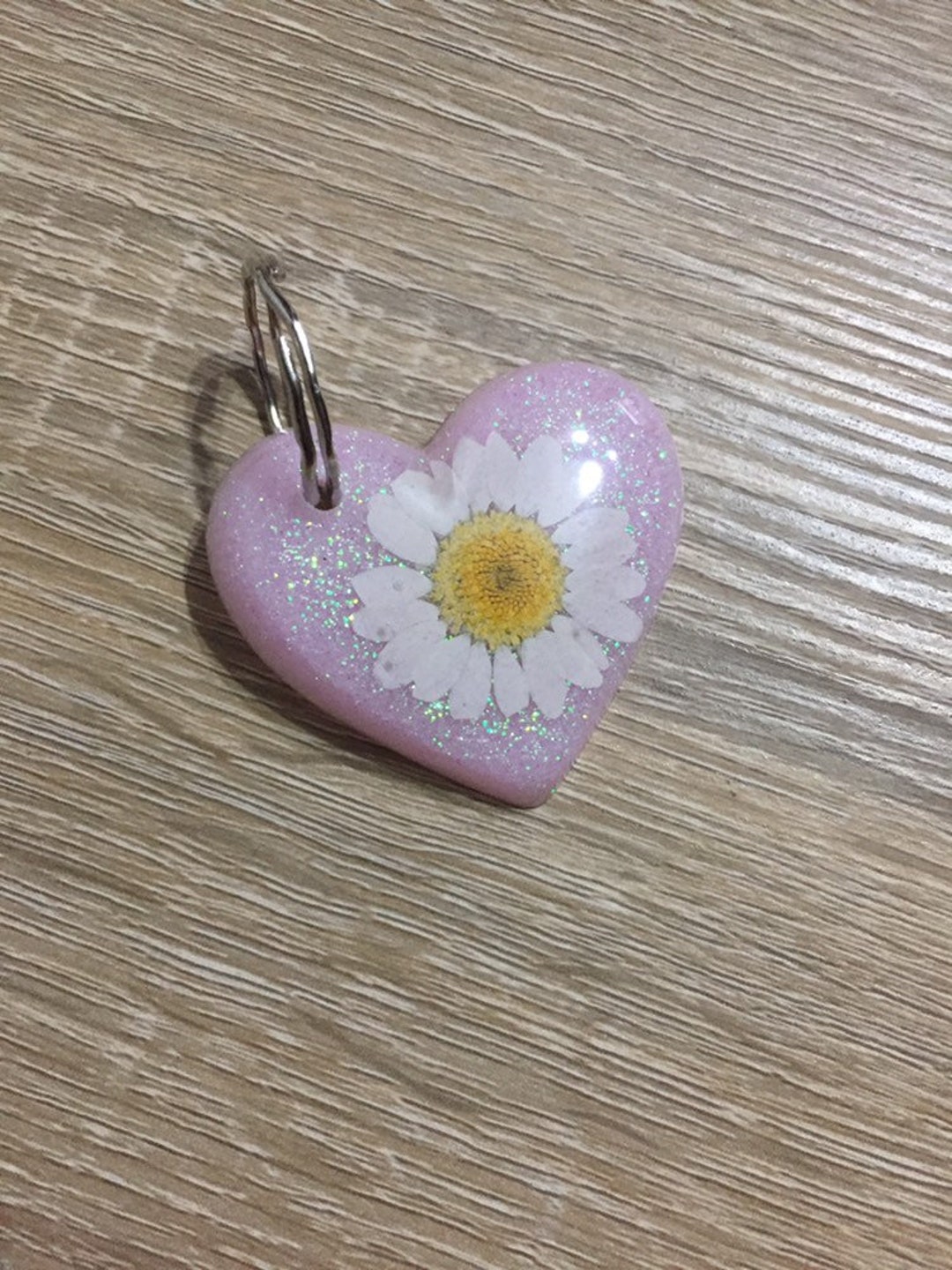 Daisy Keyring - Etsy