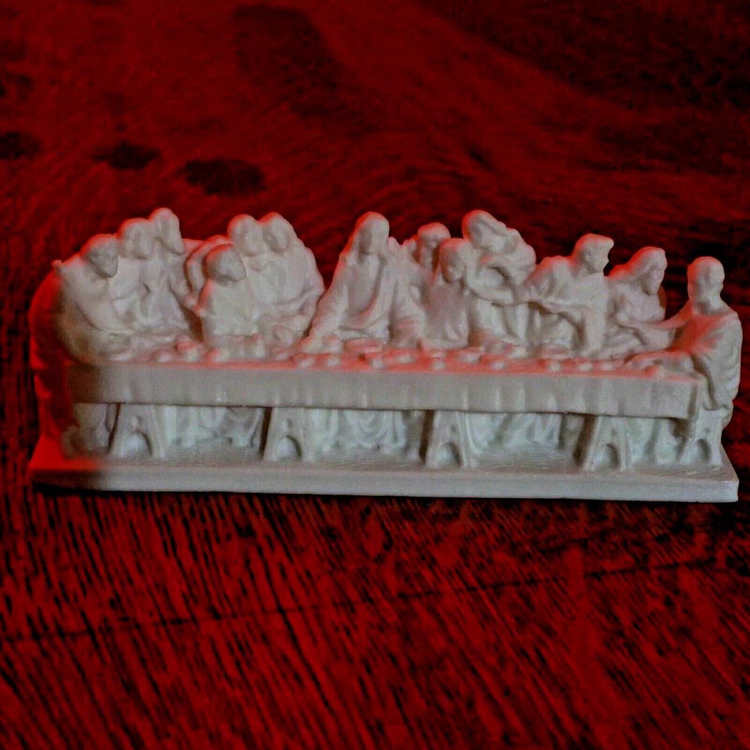 The Last Supper – 3D Version of Leonardo Da Vinci’s Mural - 1498 – 6 ...