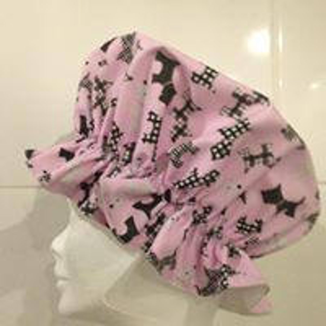 Scottie Dog Shower Cap Bath Hat. Scottish Terriers. Black & - Etsy