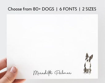 Whippet Greyhound Dog Note Cards Set of 10 With Matching - Etsy