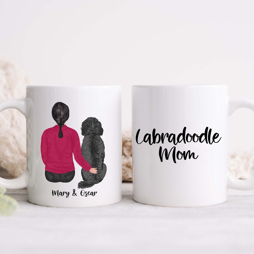 Labradoodle Mug, Labradoodle Dog Mom Gift, Doodle Gifts, Dog Lover Gift ...