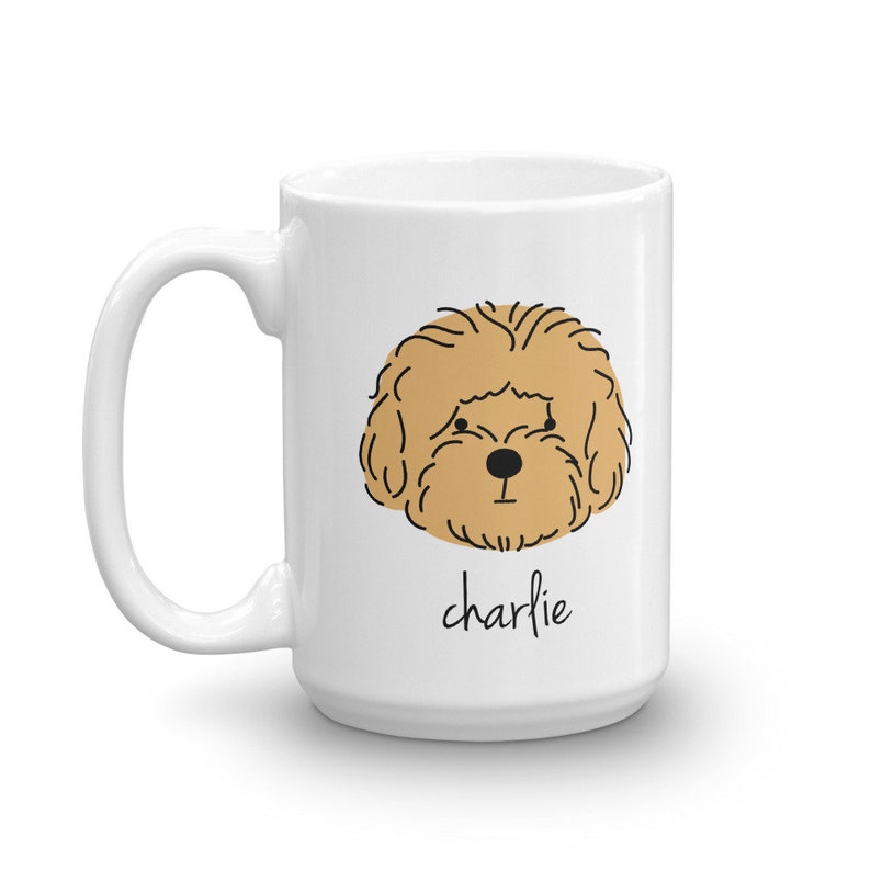 Cavapoo mug personalized dog mug dog lover coffee cup | Etsy