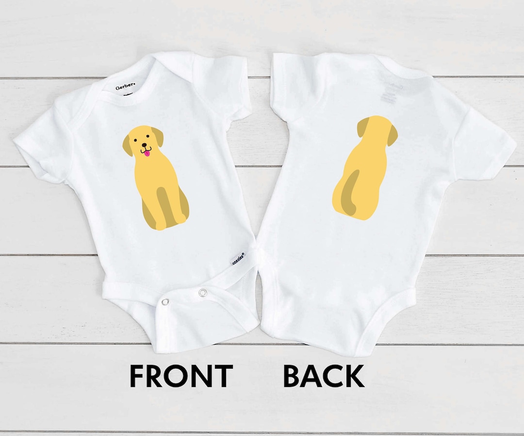 Labrador Baby Onesie®, Labrador Dog Baby Bodysuit, New Born Baby ...