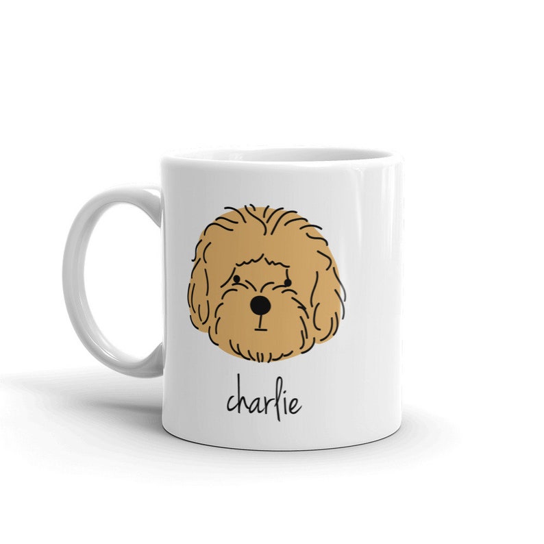 Cavapoo mug personalized dog mug dog lover coffee cup | Etsy