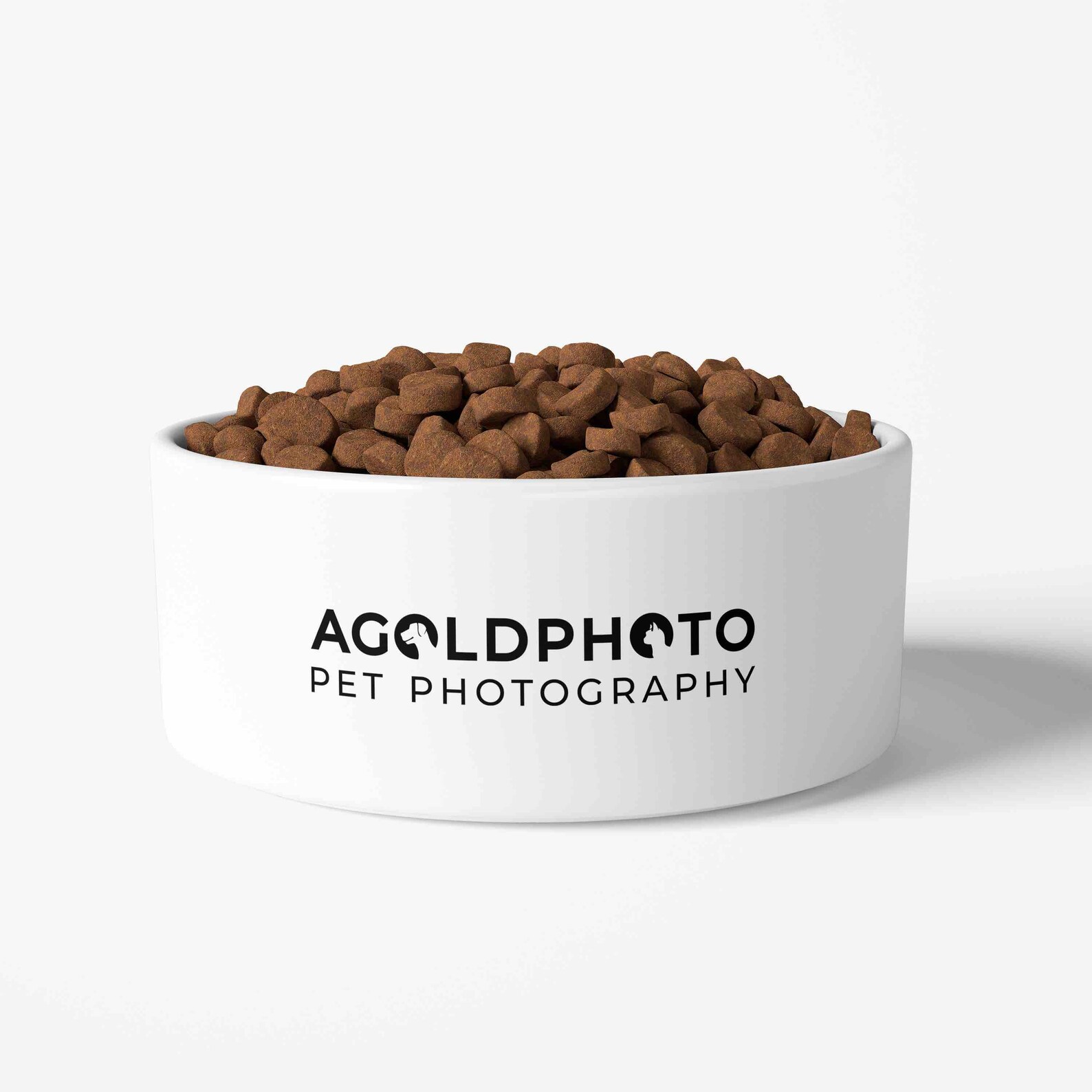 Custom Logo Dog Bowl Pet Food Bowl With Logo - Etsy