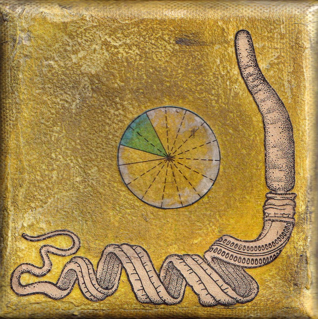 The Unexpected - Original One-off Artwork, Miniature Collage on Canvas ...