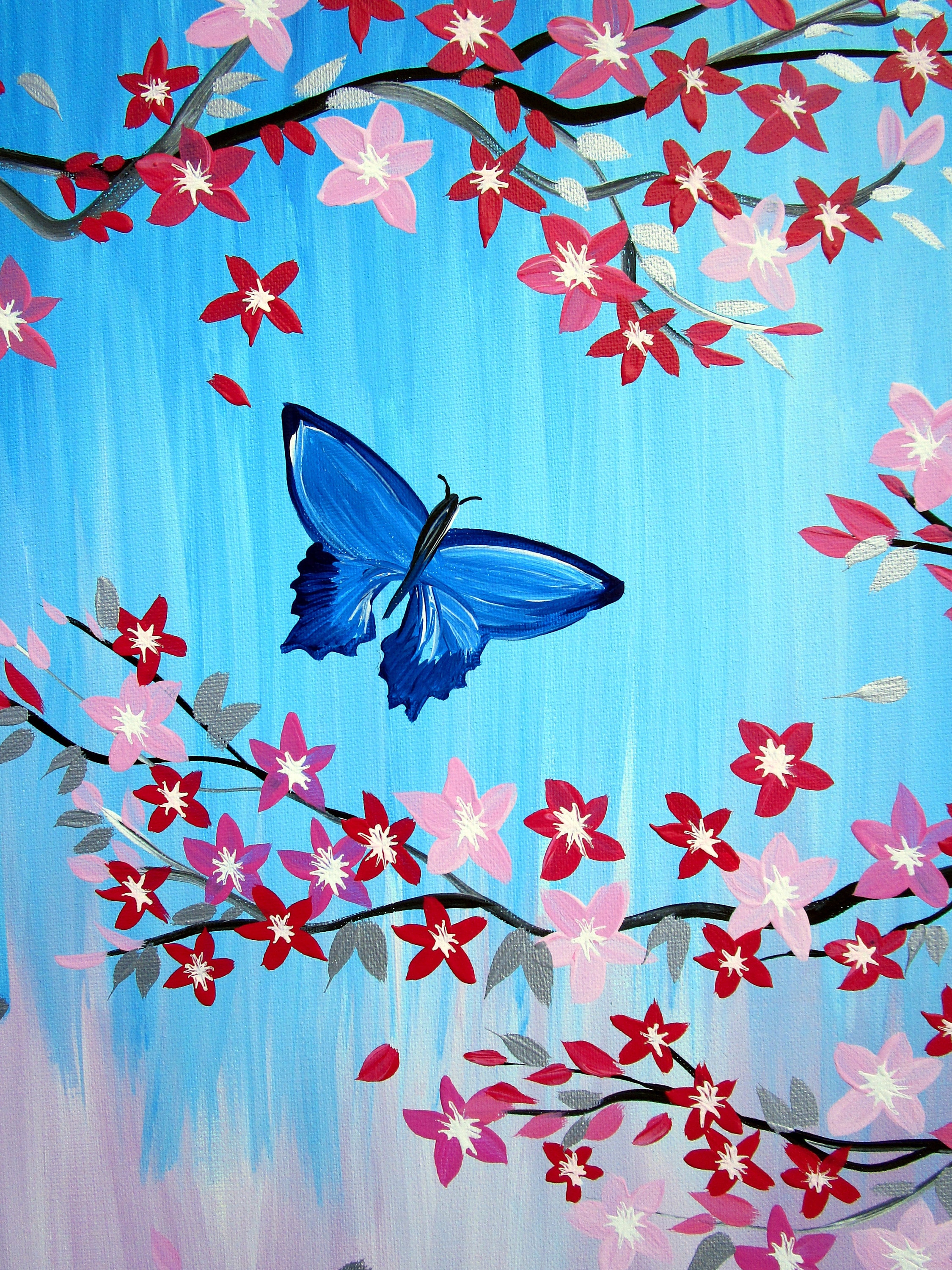 Simple Butterfly Paintings