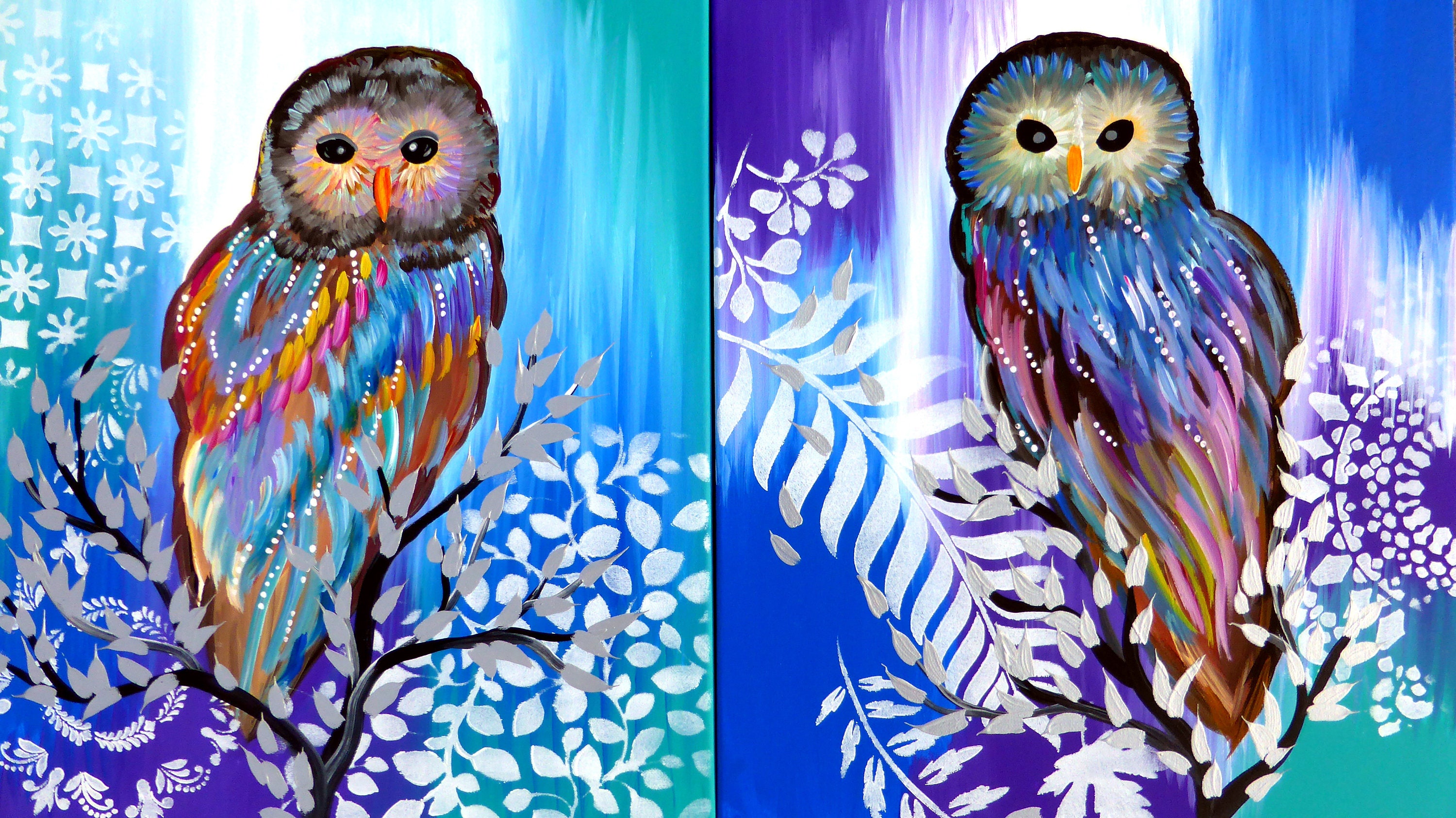 Owl Painting Owl Paintings Owl Art Owl Designs Owl Design - Etsy Australia