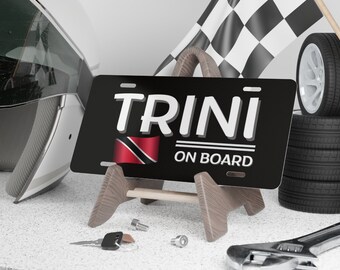 Trinidad License Plate - Etsy