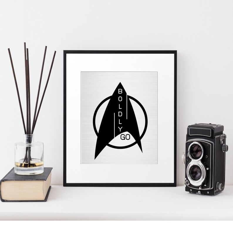 Star Trek Art On Metal The Perfect Geek Gift For Trekkies | Etsy