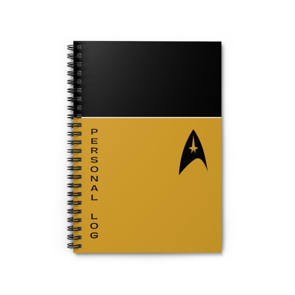 Star Trek Uniform Spiral Notebook The Perfect Geek Gift For | Etsy