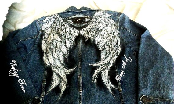 Jacket Angel Wings - Etsy