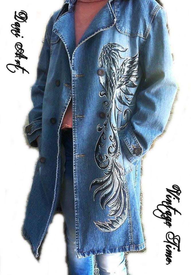 Jacket Angel Wings - Etsy