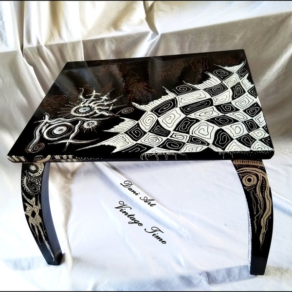 Painted Dining Table - Etsy