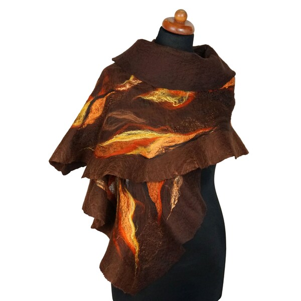 Rust Color Felt - Etsy