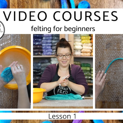Video Courses Felting for Beginners Needle Felting - Etsy