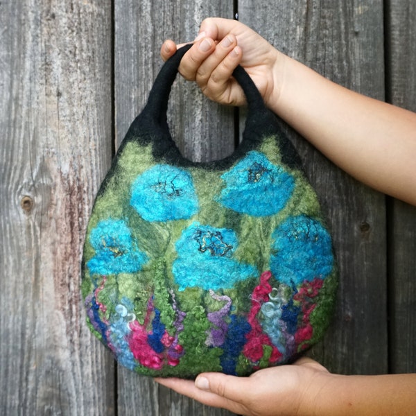 Handmade Felt Bag - Etsy