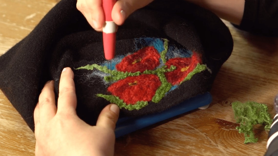 Video Tutorial Bundlewet Felting and Needle Felting Basics - Etsy