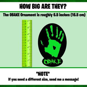 3D OBAKE HANDPRINT Phasmophobia Ornaments Obake - Etsy Canada