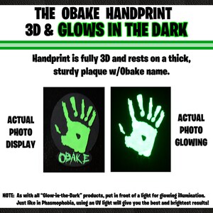 3D OBAKE HANDPRINT Phasmophobia Ornaments Obake - Etsy Canada