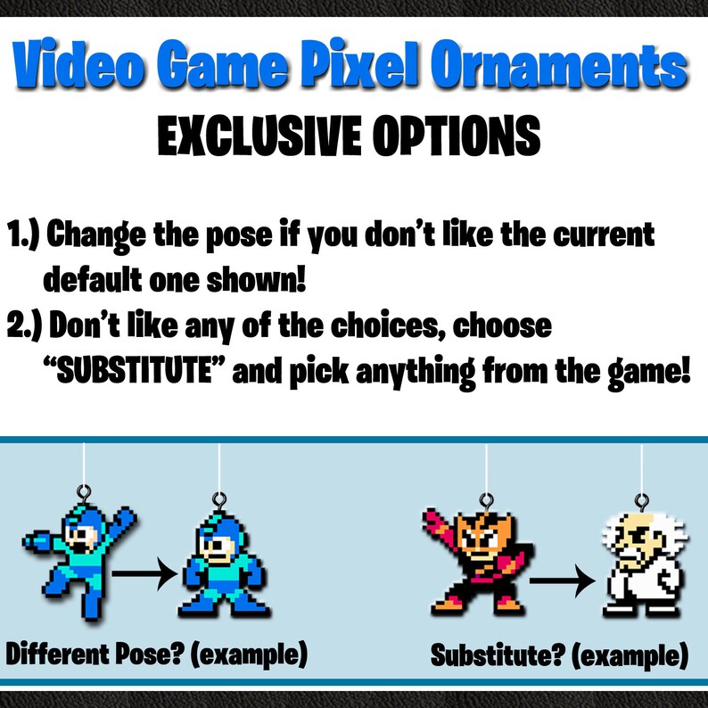 Mike Tyson's Punch Out Pixel Ornaments Custom - Etsy