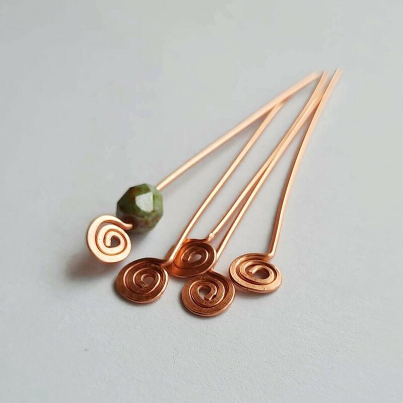 Handmade Headpins - Etsy