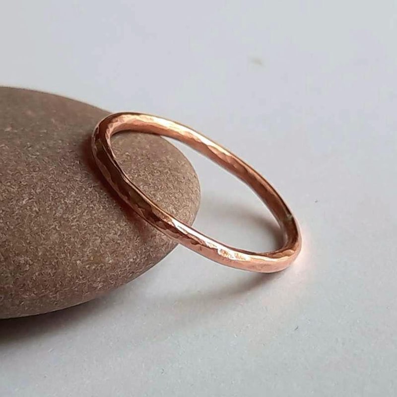 Boho Copper Rings Women - Etsy UK