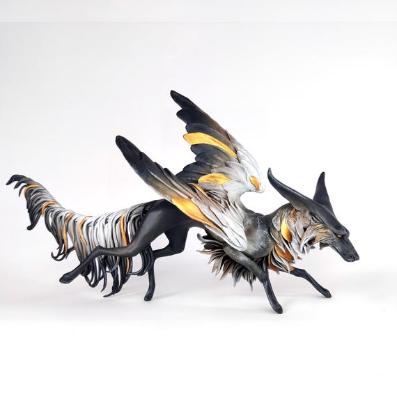 Real Winged Wolf