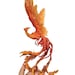 Phoenix Figurine. Fire Phoenix Sculpture. Firebird. OOAK Sculpture ...