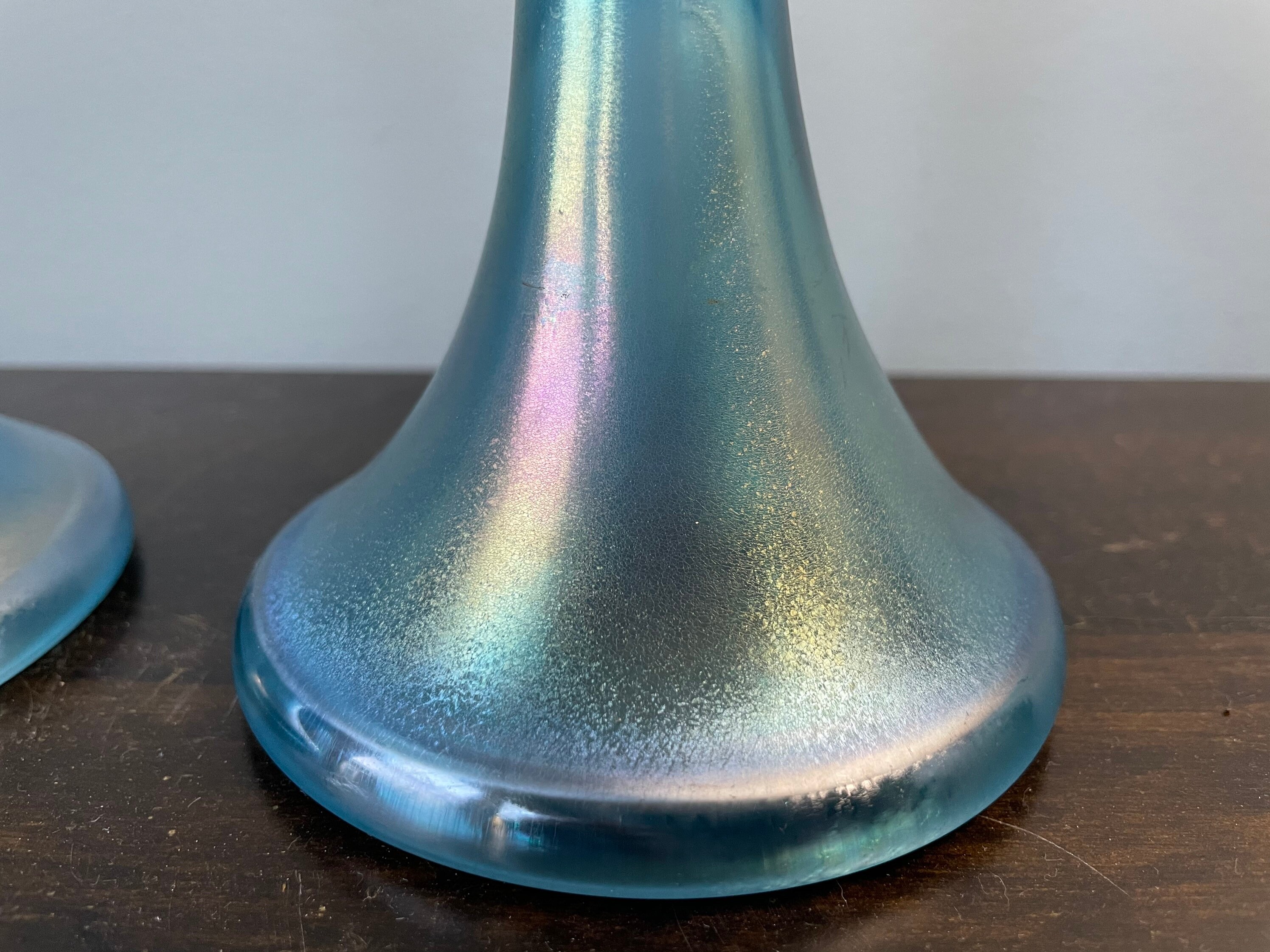 Vintage Northwood Trumpet Taper Candlestick Holder Candle | Etsy