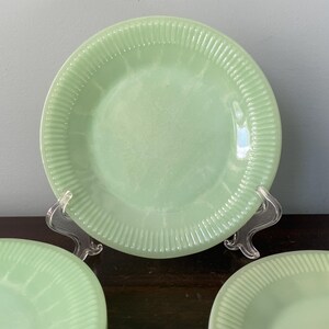 Vintage Fireking Fire King Jadeite Jane Ray Salad Plate Plates Anchor ...