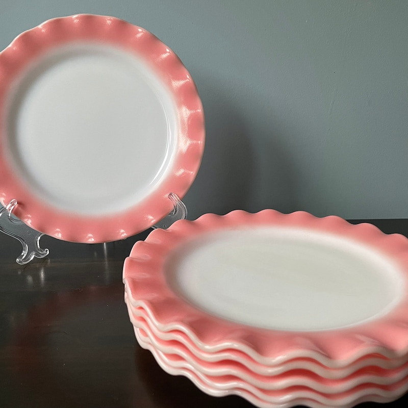 Hazel Atlas Pink - Etsy