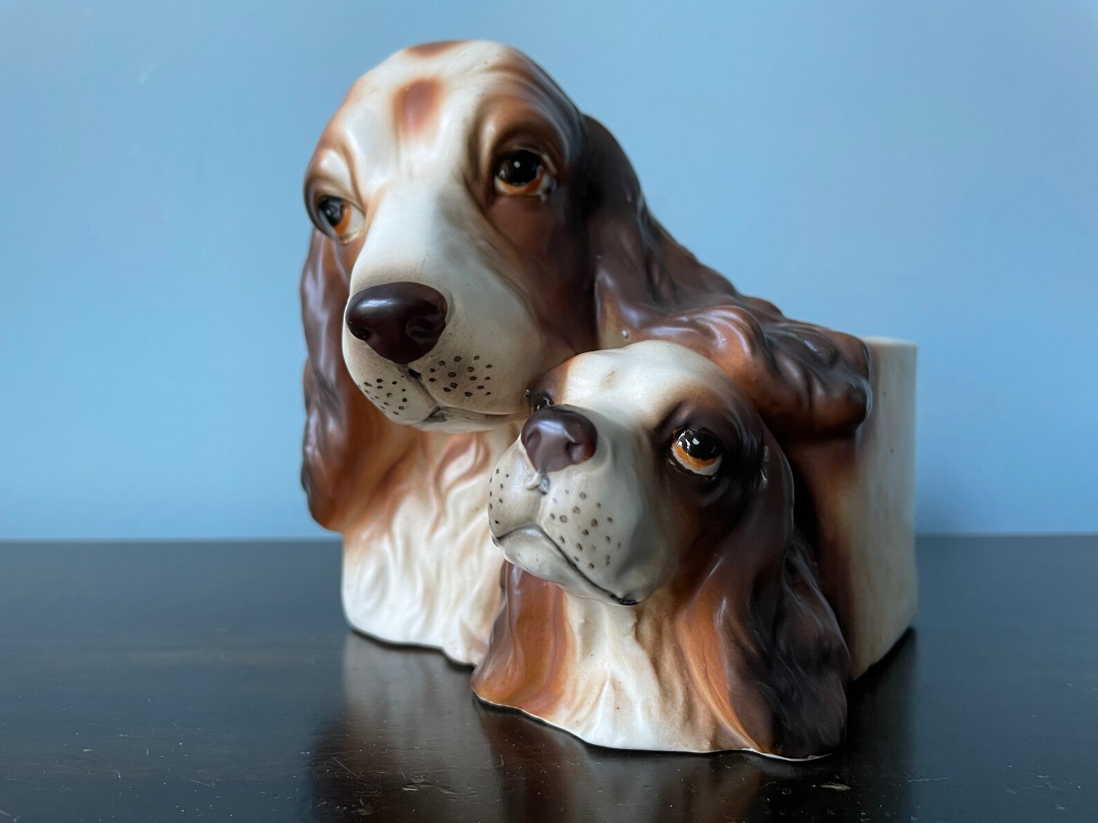 Vintage Springer Spaniel Planter Dog Planter Spaniel Planter Mother and ...