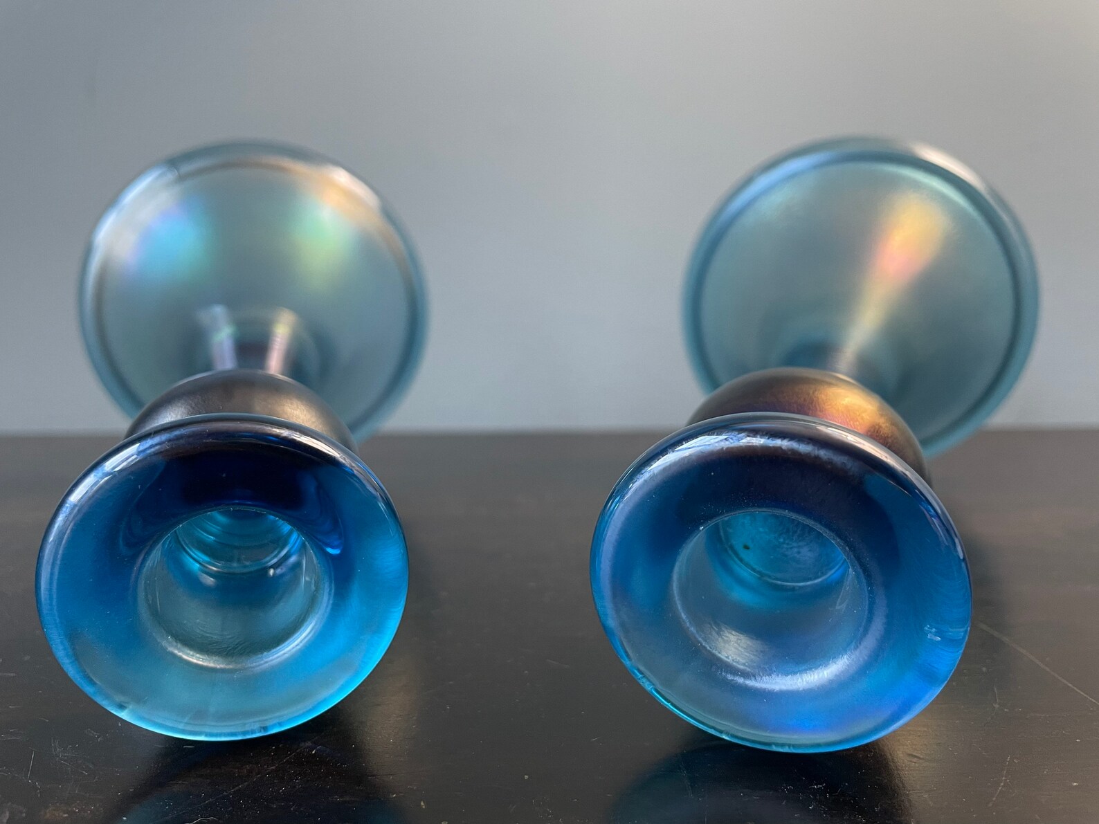 Vintage Northwood Trumpet Taper Candlestick Holder Candle | Etsy