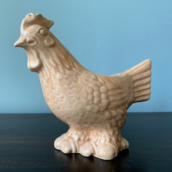 Pottery Chicken - Etsy