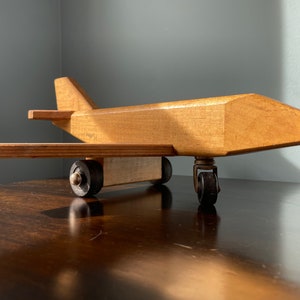 Vintage Community Playthings Airplane Wood Plane Toy Plane Maple - Etsy