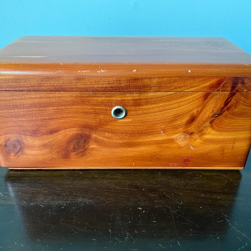 Lane Cedar Chest Jewelry Box - Etsy