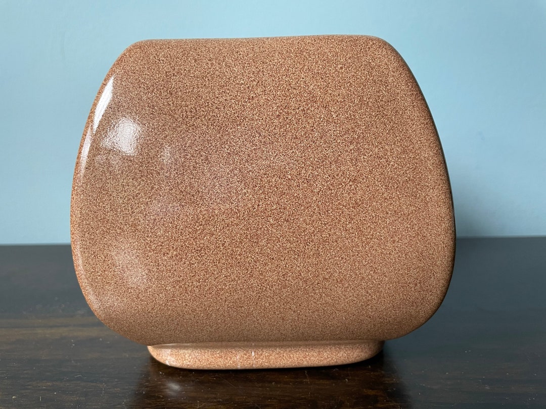 Vintage Haeger Pottery Planter Vase Square Brown Fleck Haeger 508-67 - Etsy