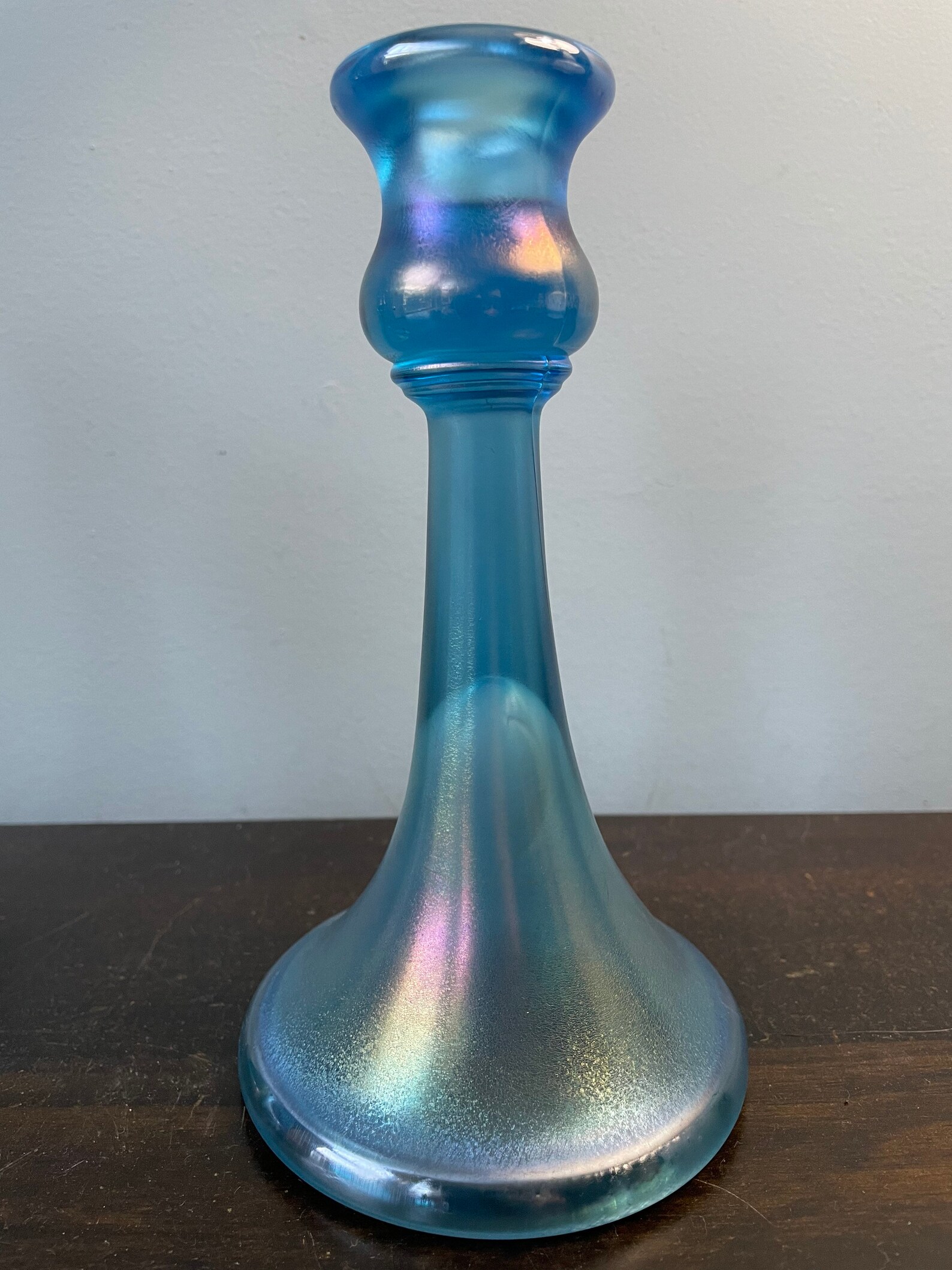 Vintage Northwood Trumpet Taper Candlestick Holder Candle | Etsy