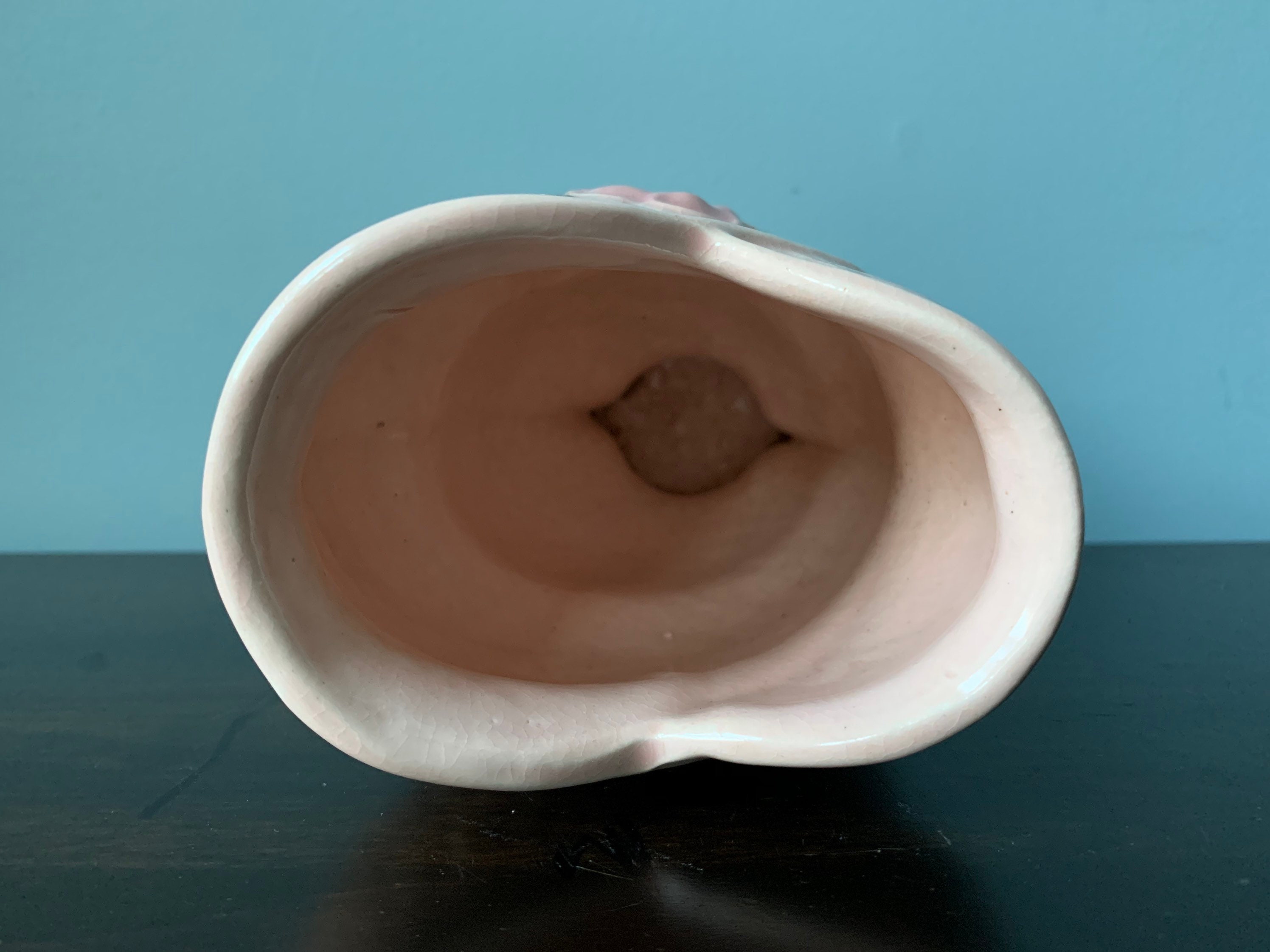 Vintage Hull Pink Vase USA 5-6 Pink Flower and Vine | Etsy