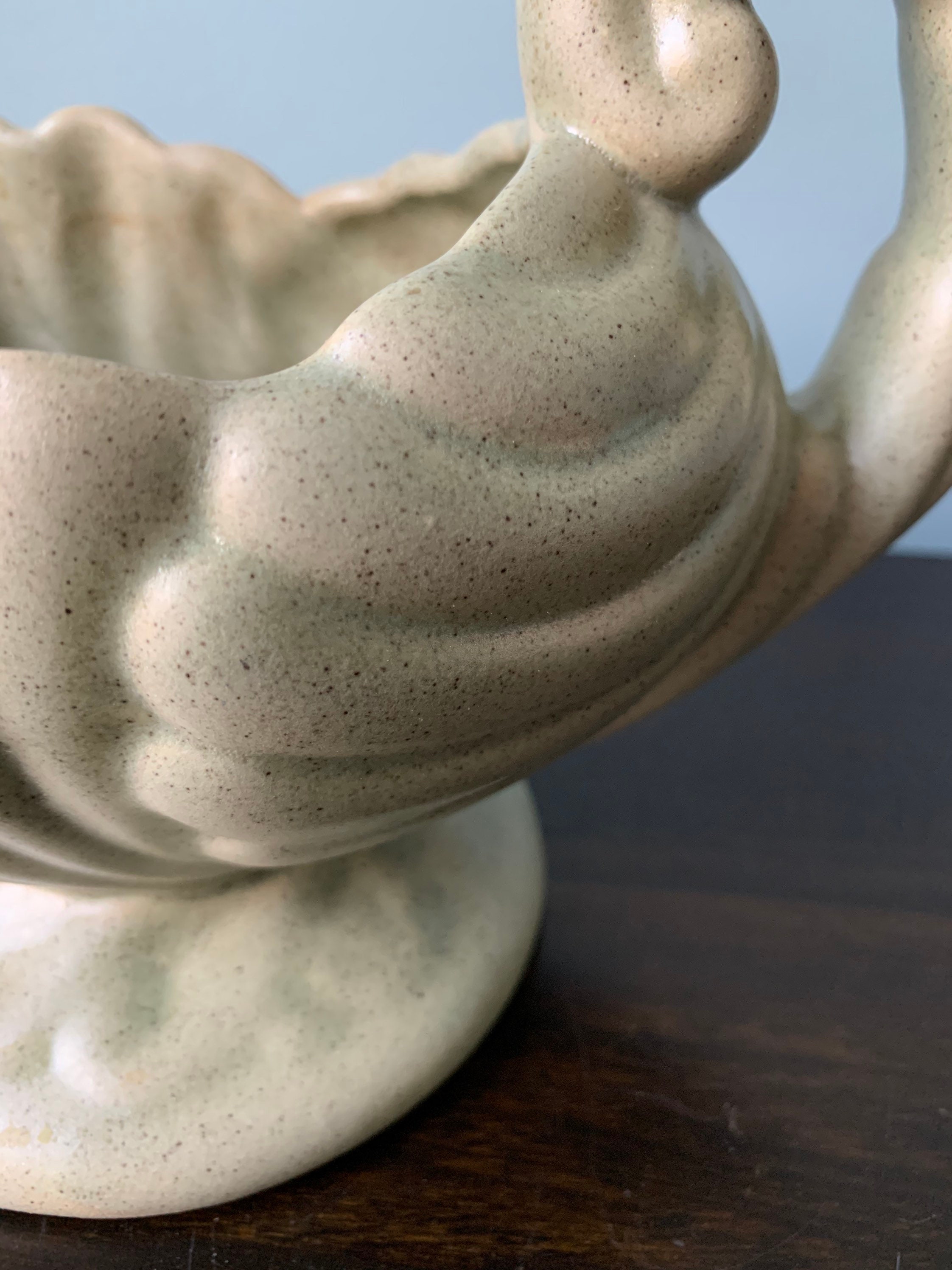 Vintage Cornucopia Shell Planter by Haeger Ceramic Pottery - Etsy