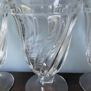 Vintage Fostoria Colony Glass Iced Tea Goblet Colony Swirl Ice Tea ...