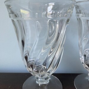 Vintage Fostoria Colony Glass Iced Tea Goblet Colony Swirl Ice Tea ...