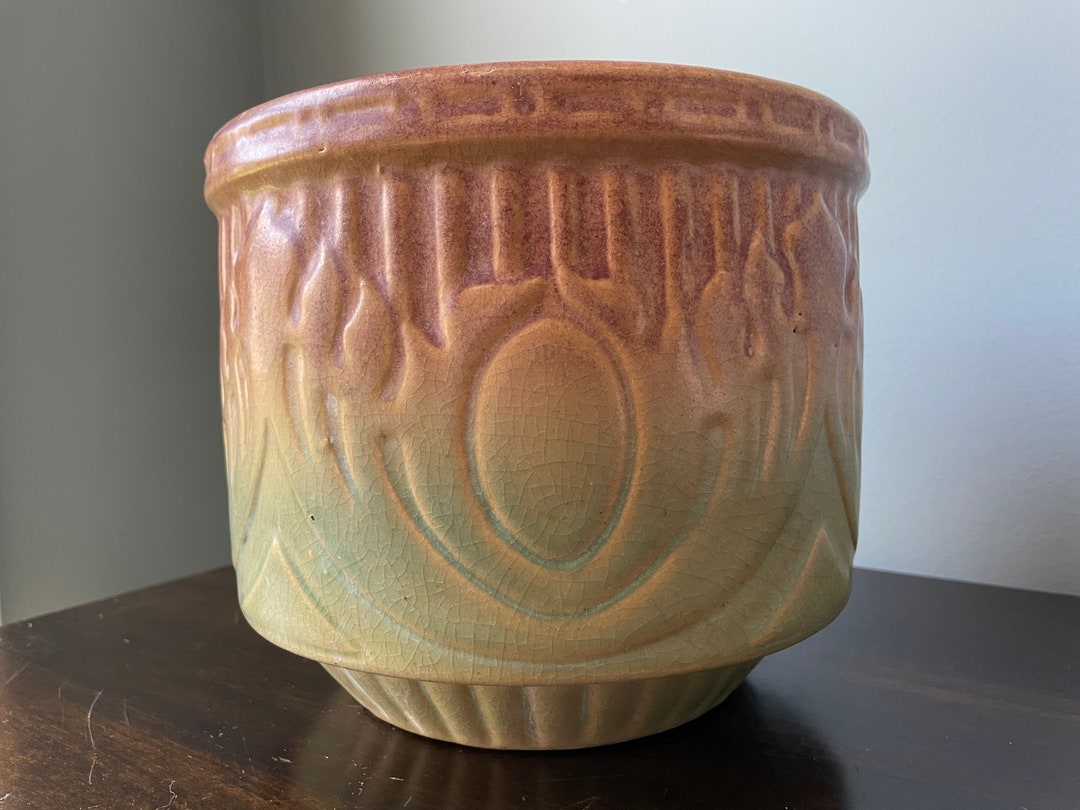 Vintage Mccoy Pottery Planter Jardiniere Mccoy Jardiniere Cache Pot - Etsy
