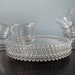 Vintage Candlewick Snack Set Imperial Candlewick Oval Snack Plate Cup ...