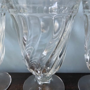 Vintage Fostoria Colony Glass Iced Tea Goblet Colony Swirl Ice Tea ...