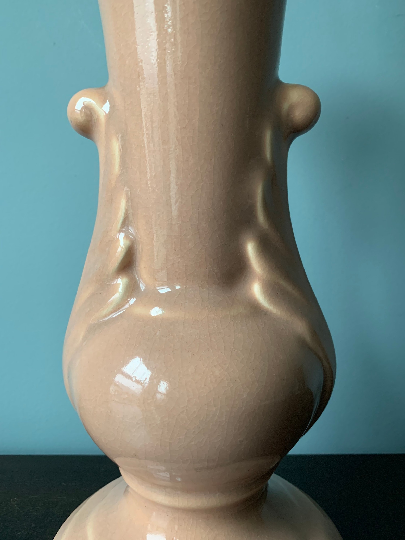 Vintage Ceramic Lamp Neoclassical Urn Acanthus Leaves Pottery | Etsy