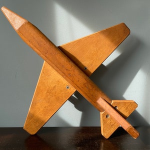 Vintage Community Playthings Airplane Wood Plane Toy Plane Maple - Etsy