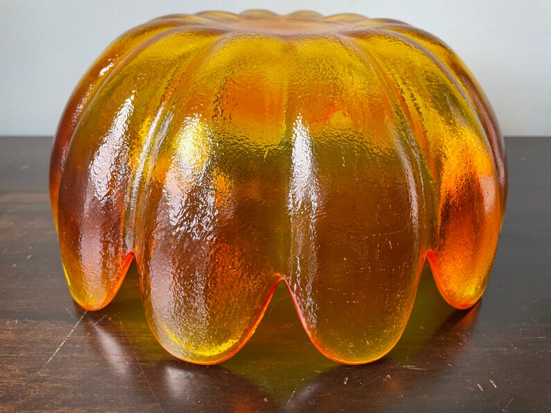 Vintage Indiana Lotus Bowl Wayne Husted Large Round - Etsy