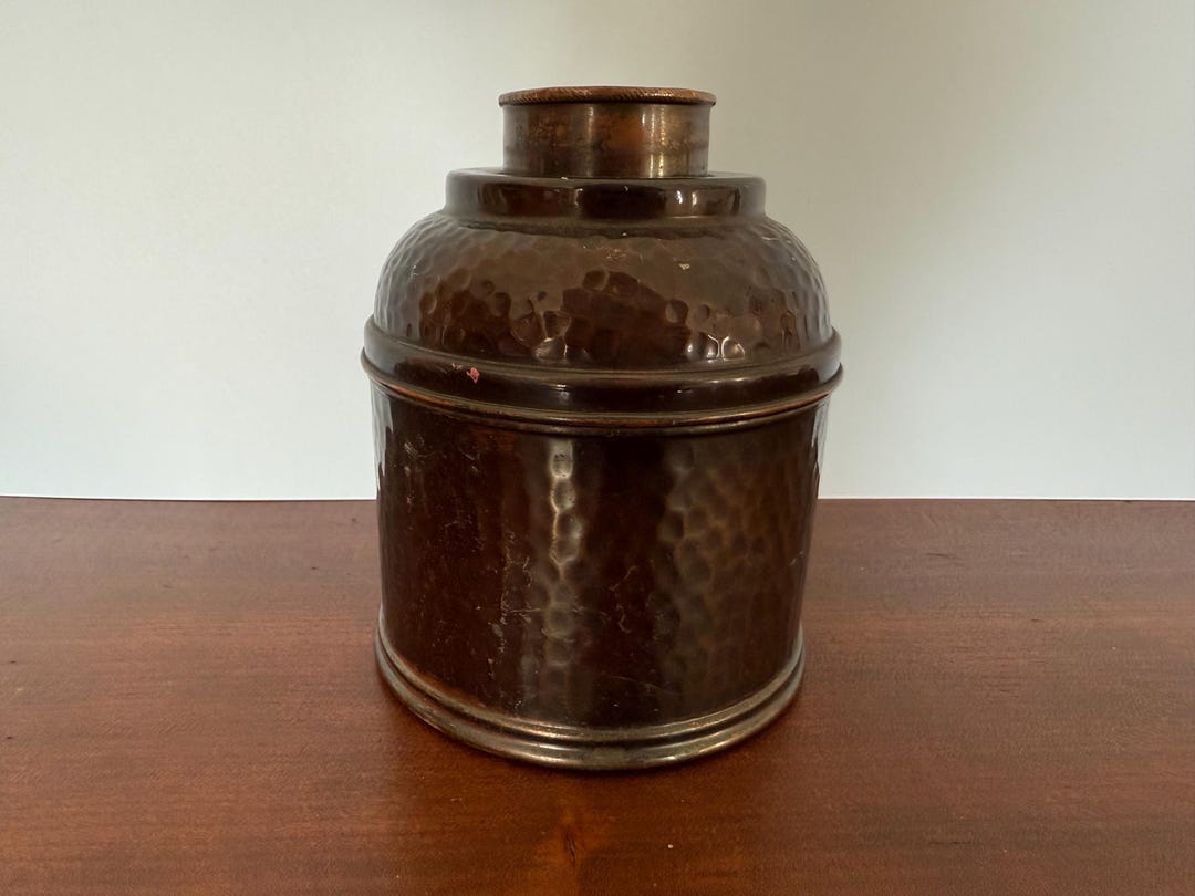 Vintage Hammered Copper Rumidor Humidor Tobacco Humidor - Etsy